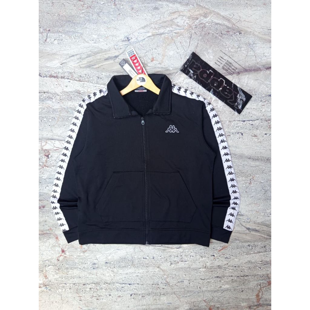 Jual TRACKTOP KAPPA BLACK | Shopee Indonesia