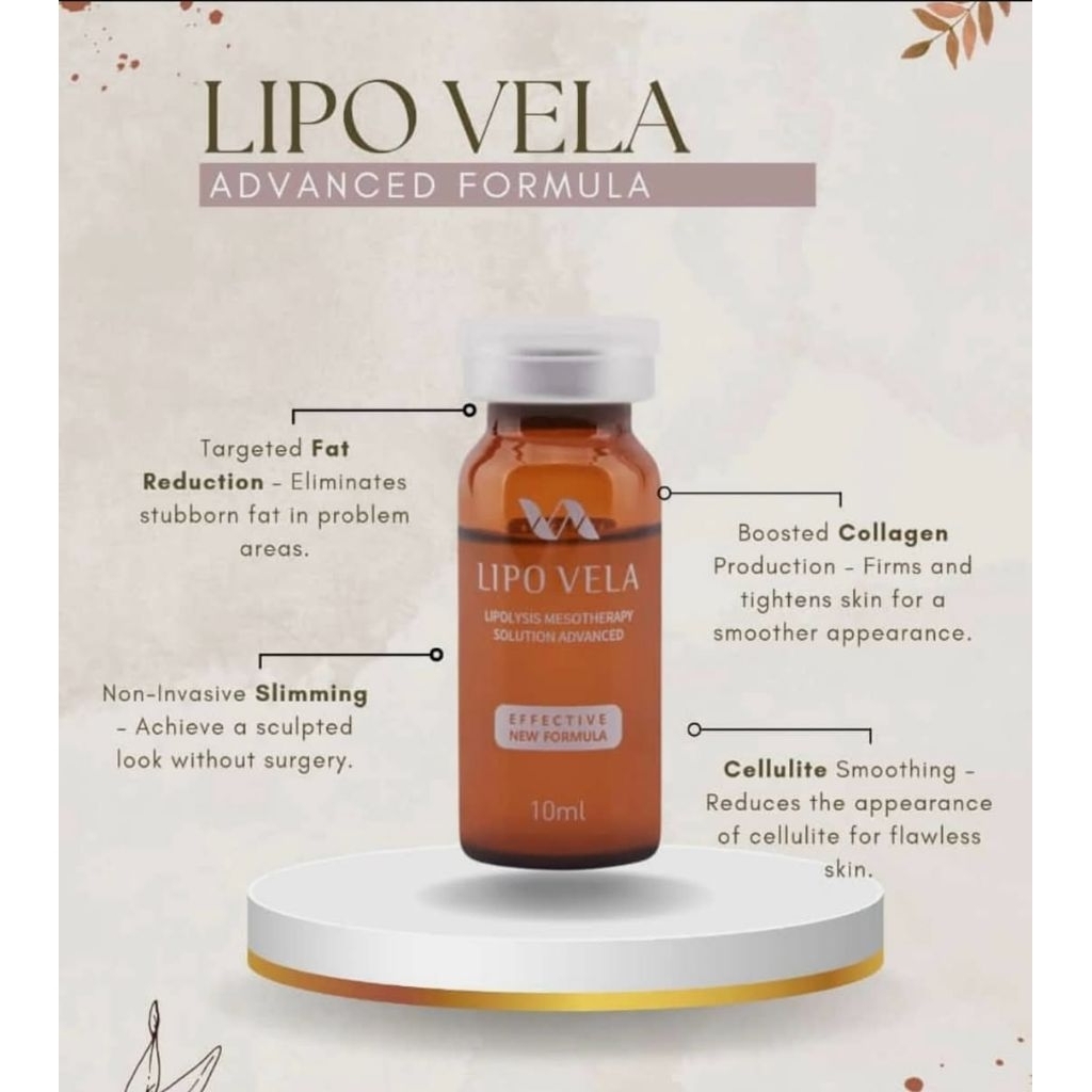 Jual lipovela mesothetrapy 10ml | Shopee Indonesia