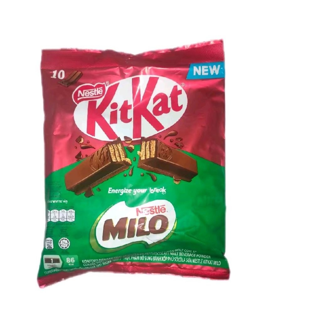 Jual Kitkat Milo Wafer Nestle 10sachet Ready | Shopee Indonesia