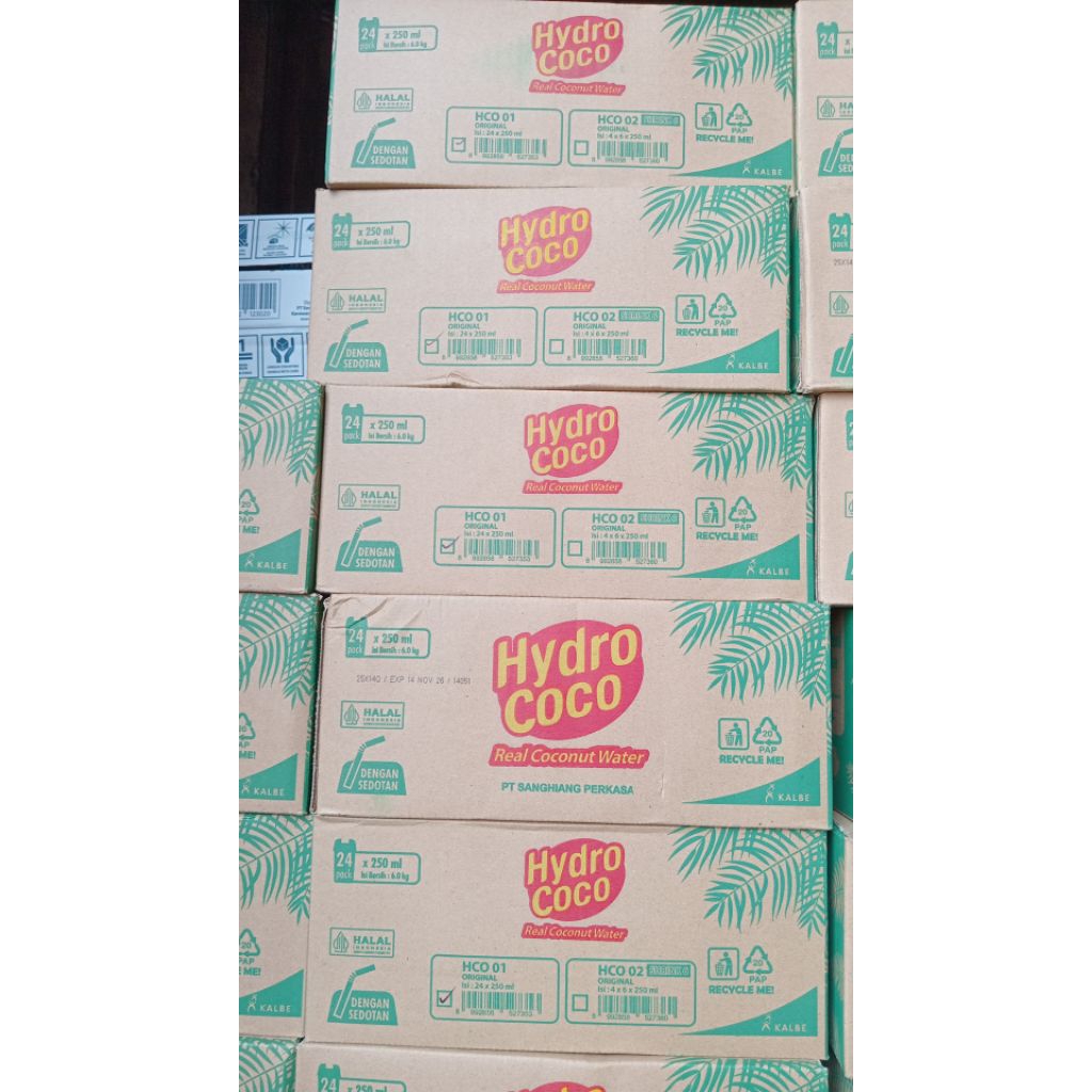 Jual Hydro coco 250ml dan 330ml kemasan Baru | Shopee Indonesia