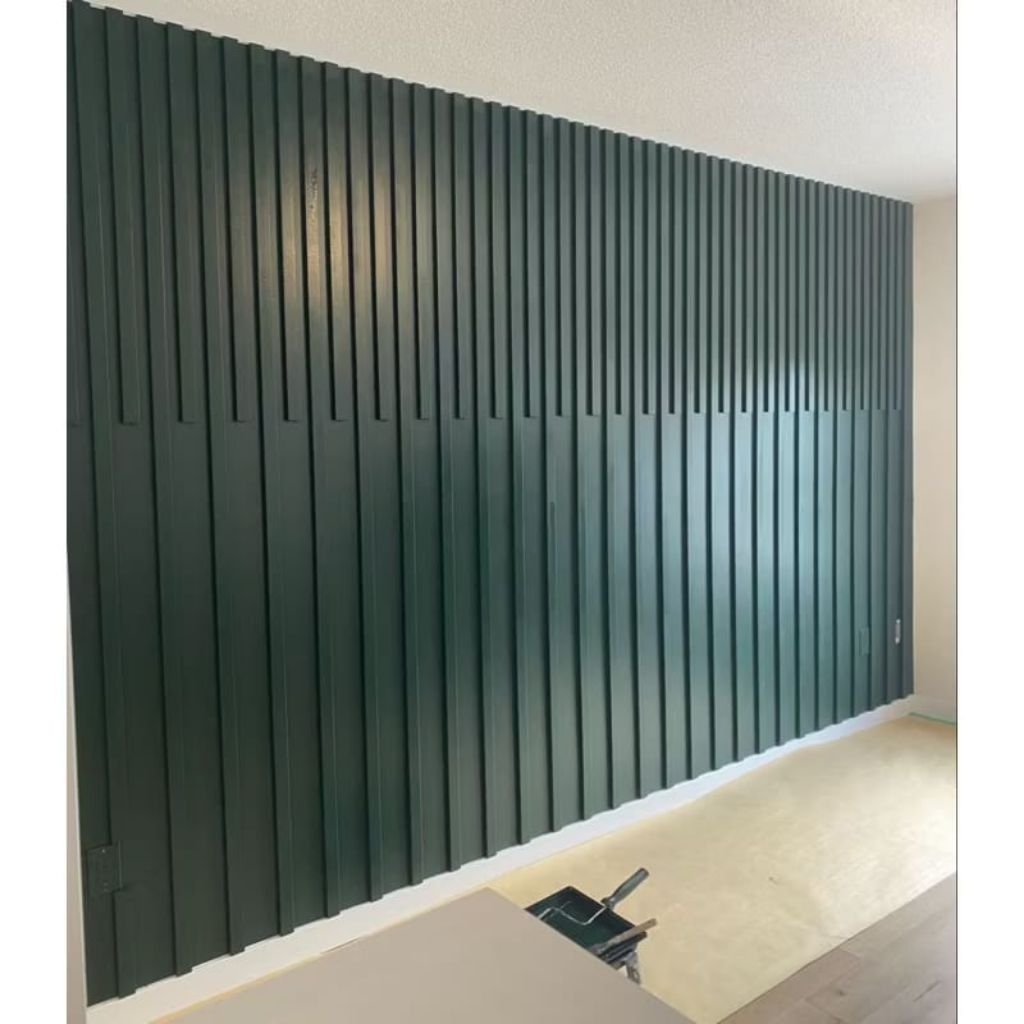 Jual wall batten mdf tebal 9mm ukuran 10cm x 122cm/10cm x 100cm minimal ...