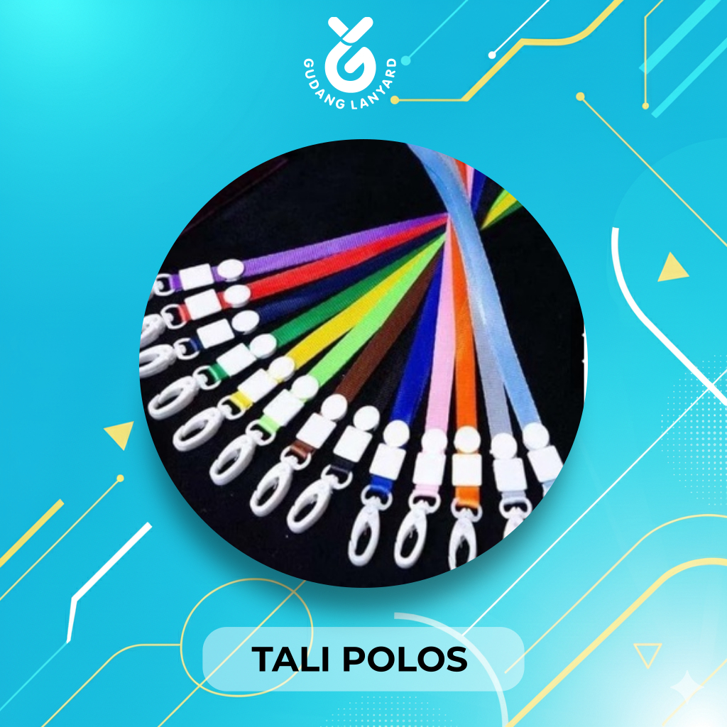 Jual TALI JADI 1 cm / Tali Id Card Tali Lanyard kalung panitia ...