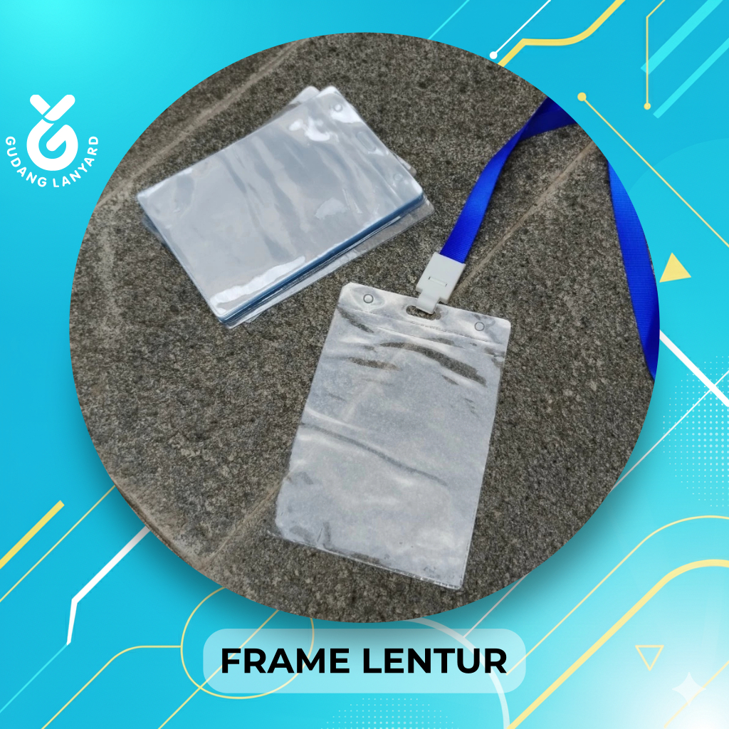 Jual Tempat Id Card Name Tag Acara Panitia Bahan Plastik Lentur ...