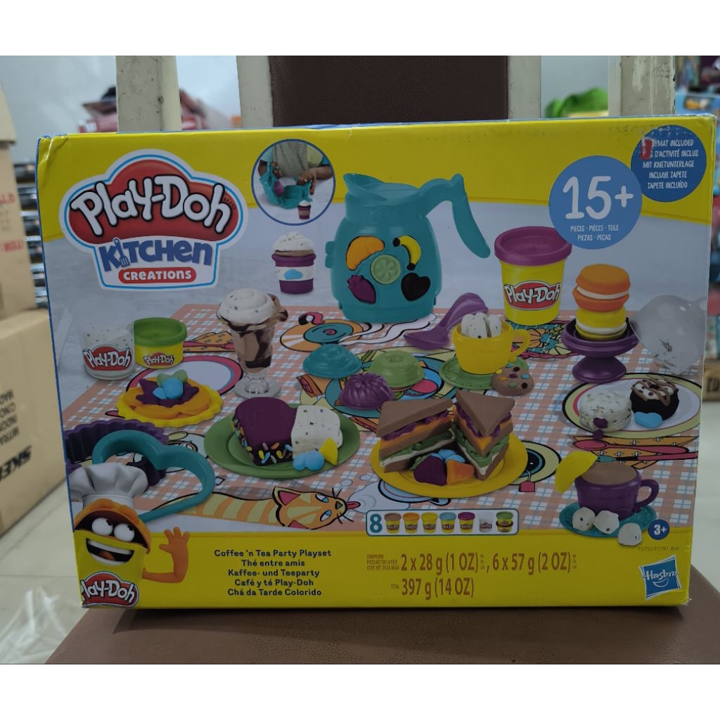 Jual PLAY DOH KITCHEN CREATION : COFFEE 'N TEA PARTY - MAINAN PLAY DOH ...