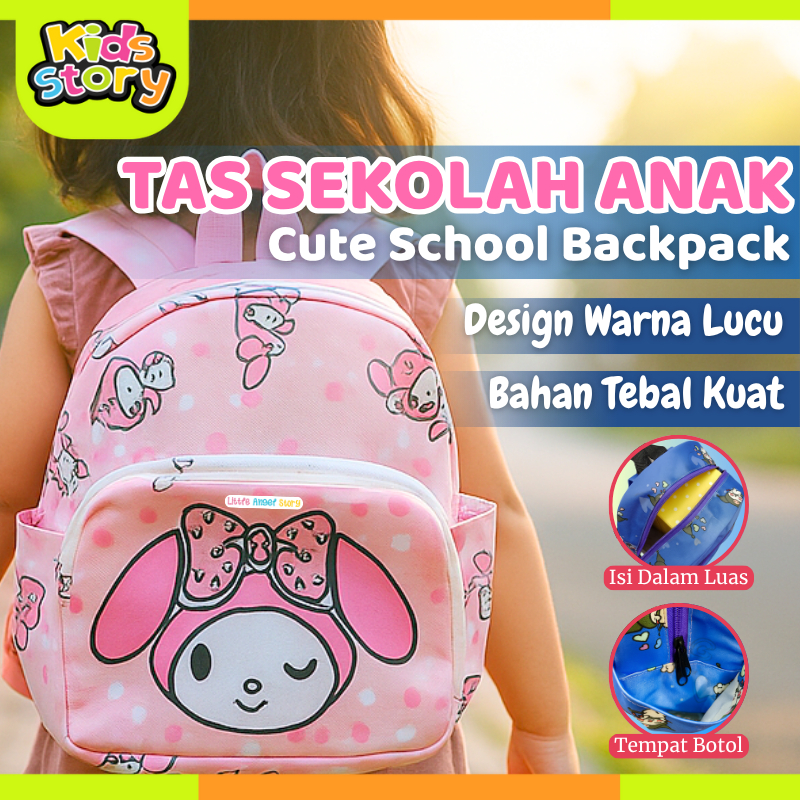 Jual Tas Sekolah Anak Paud TK SD Anti Air Tas Ransel Anak Viral Motif ...