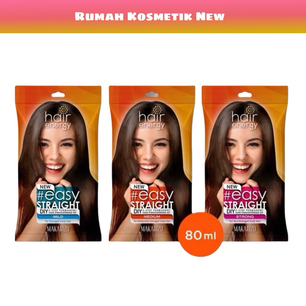 Jual Makarizo Paket Hair Energy Easy Straight Pelurus Rambut Step1 ...