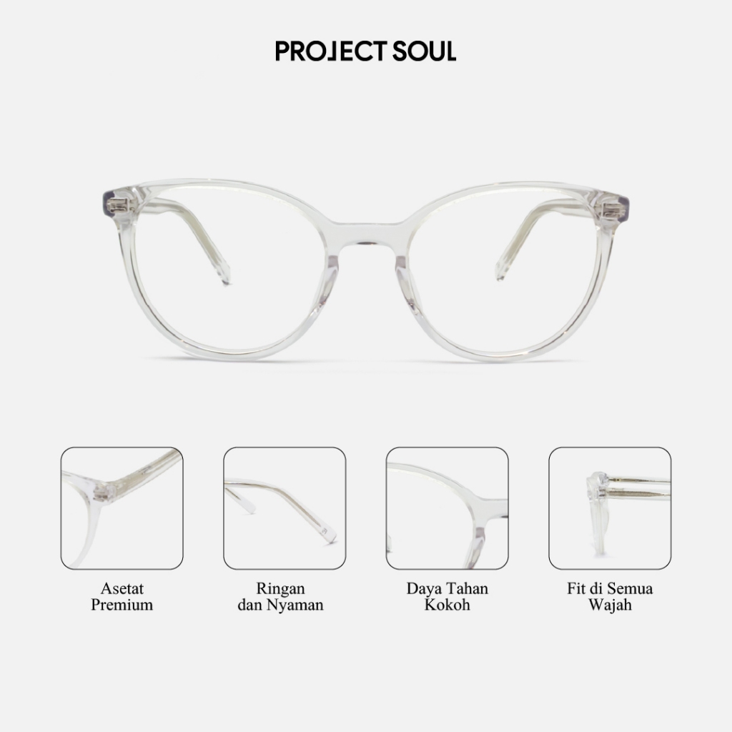 Jual Project Soul - Camila Eyewear Frame | Kacamata Baca Wanita / pria ...