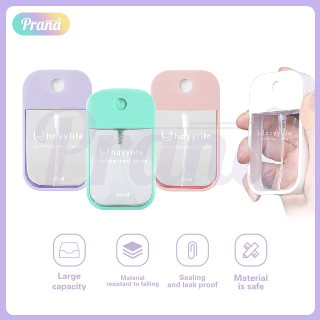 Jual PRANA Botol Pocket Spray Hand Sanitizer Mist Spray Refillable ...