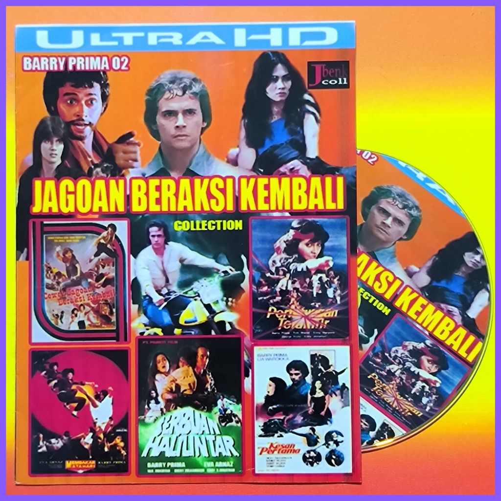 Jual Kaset Film Indonesia Jadul Barry Prima Vol.2 Koleksi Jagoan ...