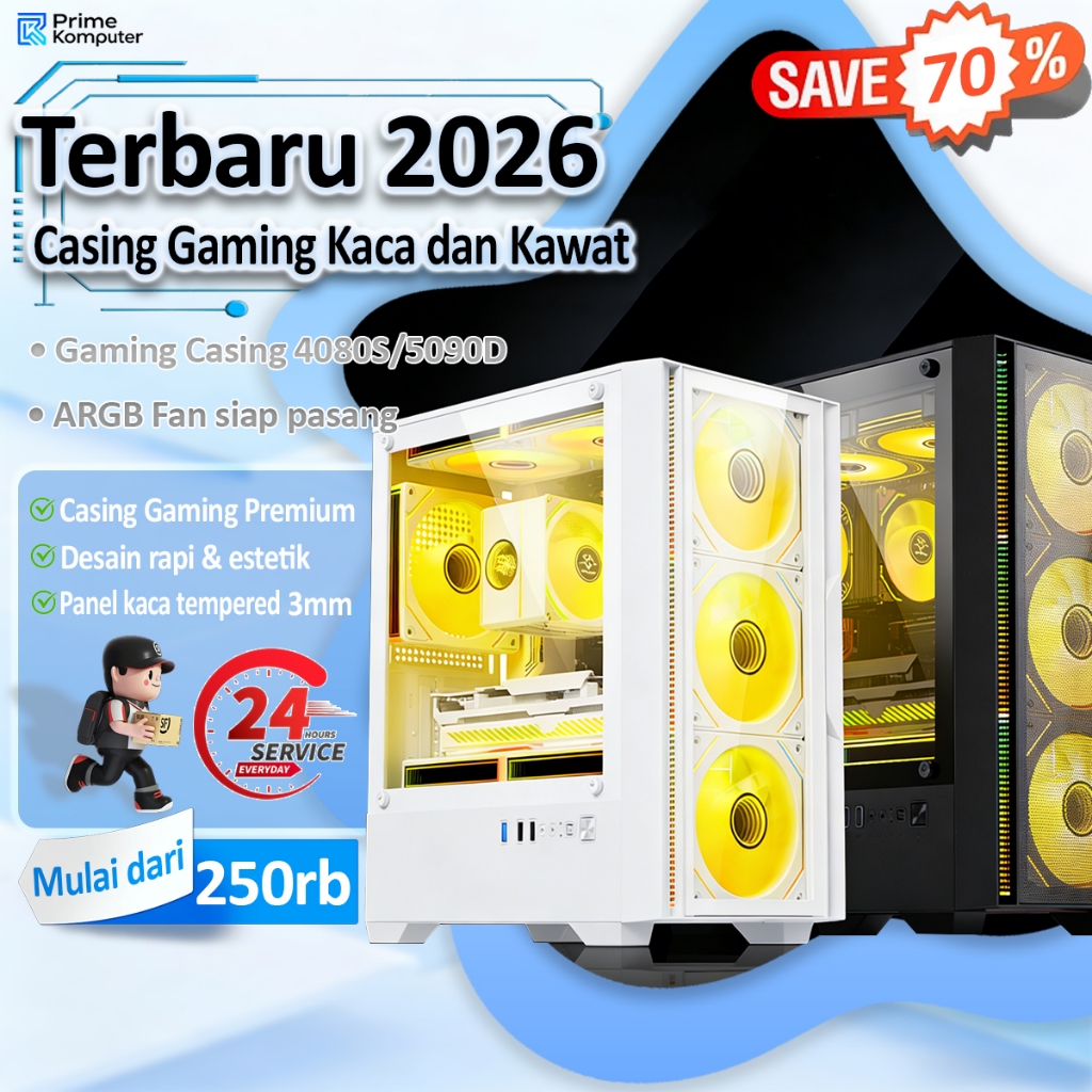 Jual Prime PC Casing Gaming Predator case matx RTX 4080S/5090D Komputer ...