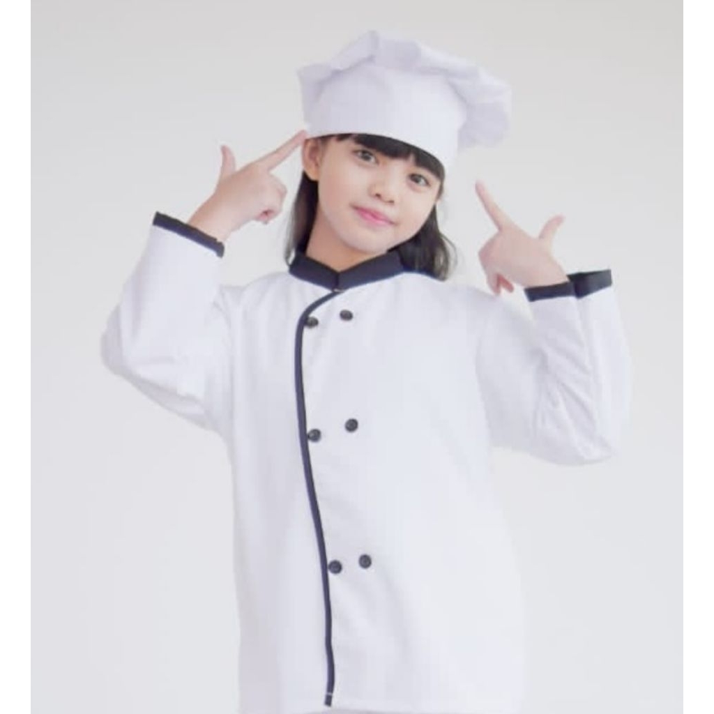 Jual BAJU SERAGAM PROFESI CHEF DAN KOKI ANAK 4-10 TAHUN/BAJU PROFESI ...