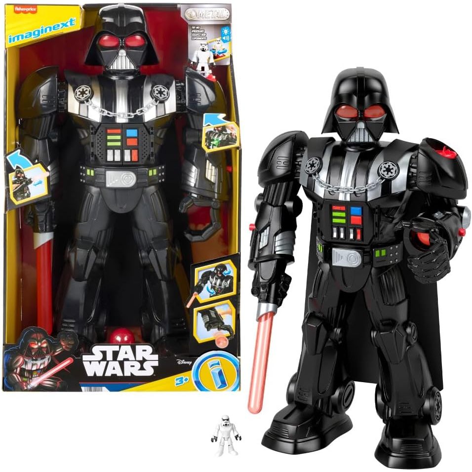 Jual Fisher-Price Imaginext Star Wars Darth Vader Bot 2+ Ft Tall Toy ...