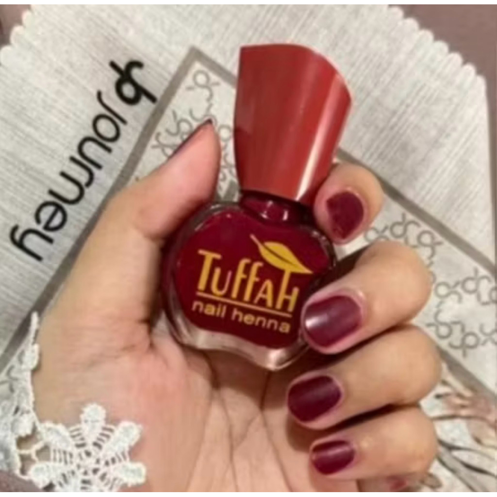 Jual [PROMO] TUFFAH HENNA MAROON PEKAT TANPA OMBRE BPOM HALAL SAH ...
