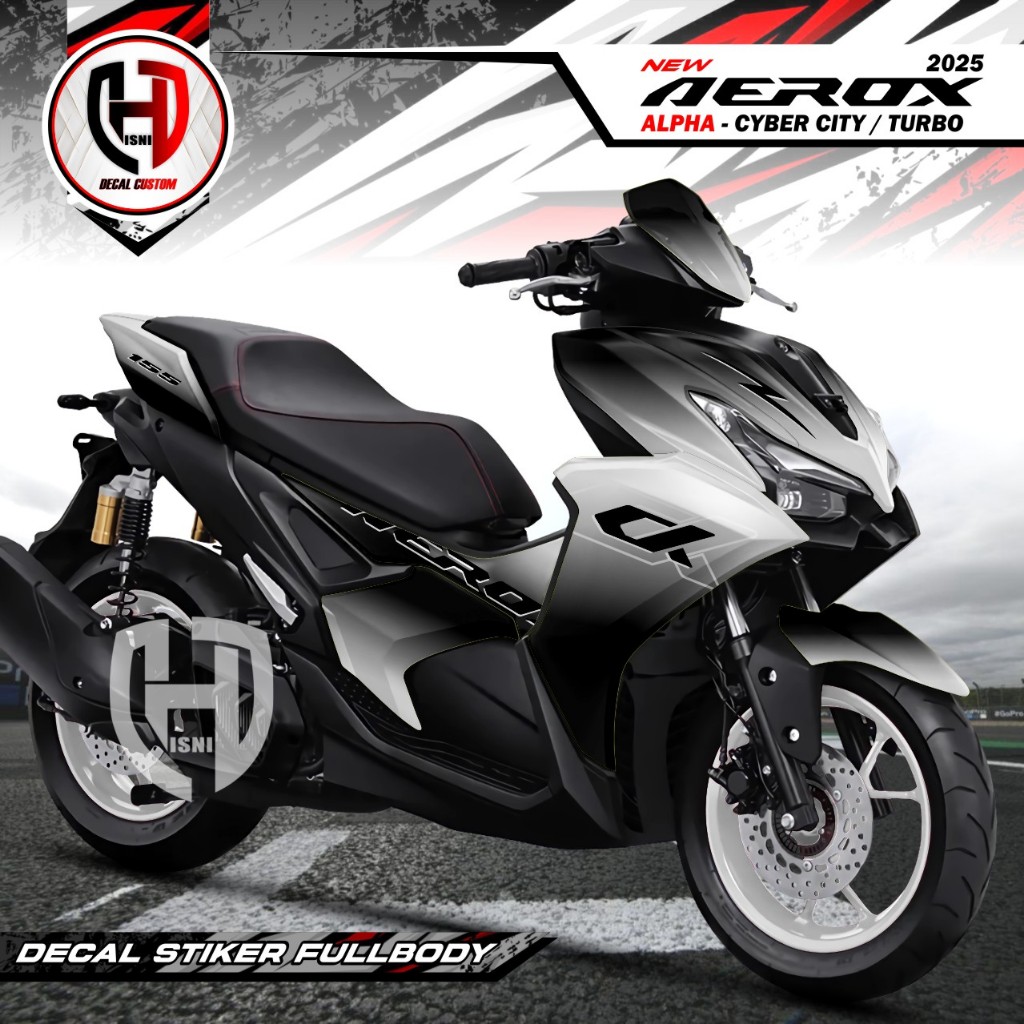 Jual Fromo aaCod Decal stiker fulll body new Aerox alpha 2025 full body ...