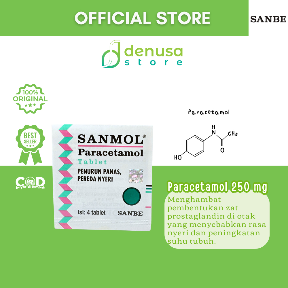 Jual Sanmol Tablet Obat Terlengkap & Harga Terbaru Juni 2026 | Shopee ...