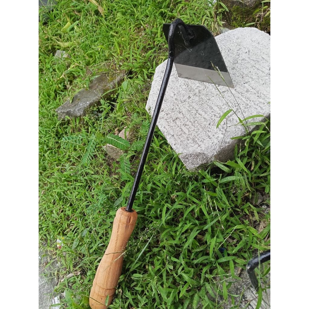 Jual cangkul kecil mini gagang kayu serbaguna pacul taman pacul rumput ...