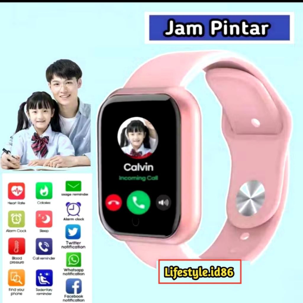 Jual Jam tangan pintar Anak imo hp Android Smartwatch New edition model ...
