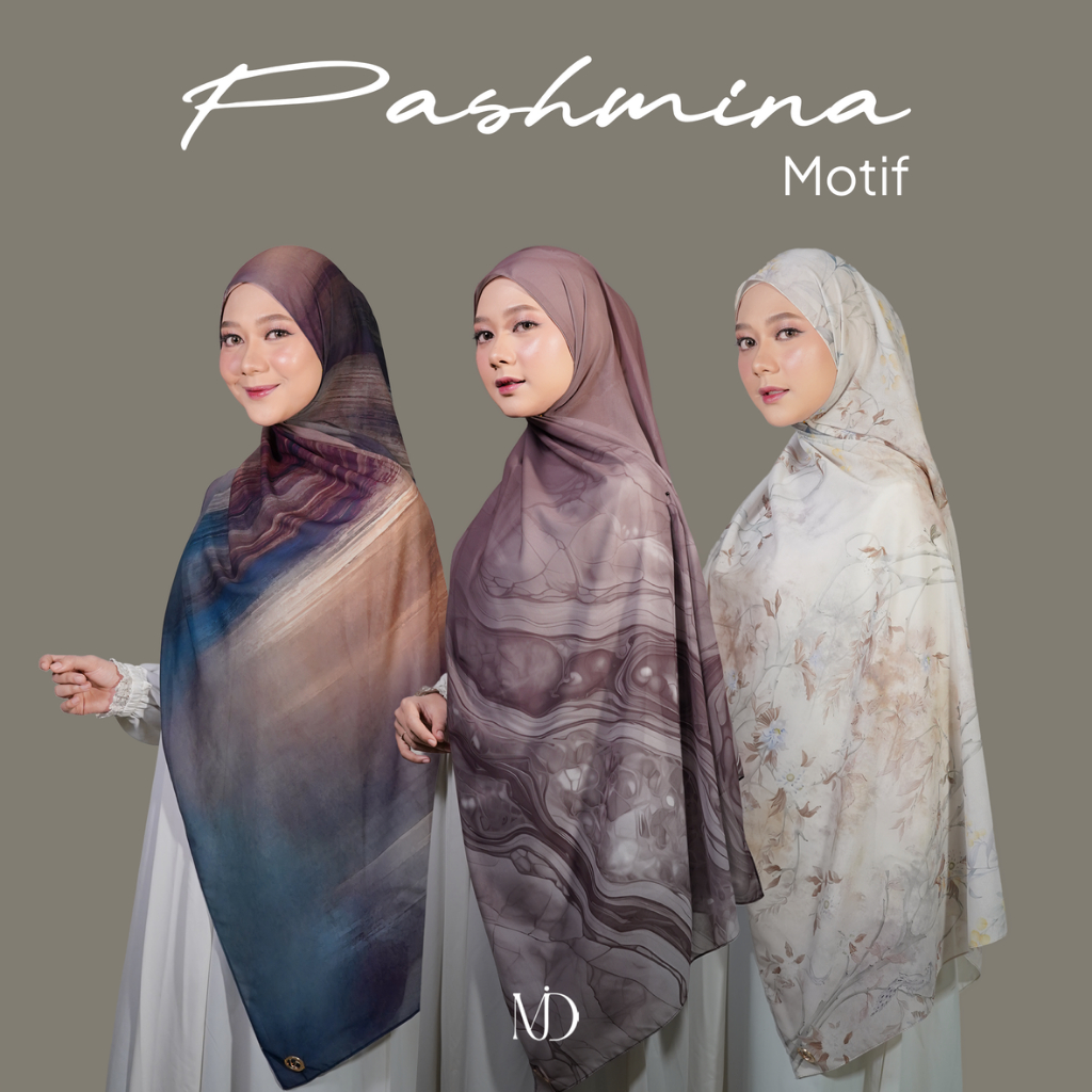 Jual MUDY - Hijab Pashmina ceruty motif (pasmina ceruty babydoll motif ...