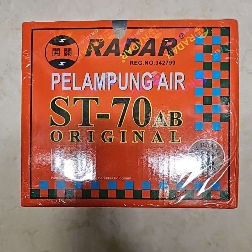 Jual Pelampung Otomatis Air Tandon RADAR ST-70 AB Original | Shopee ...