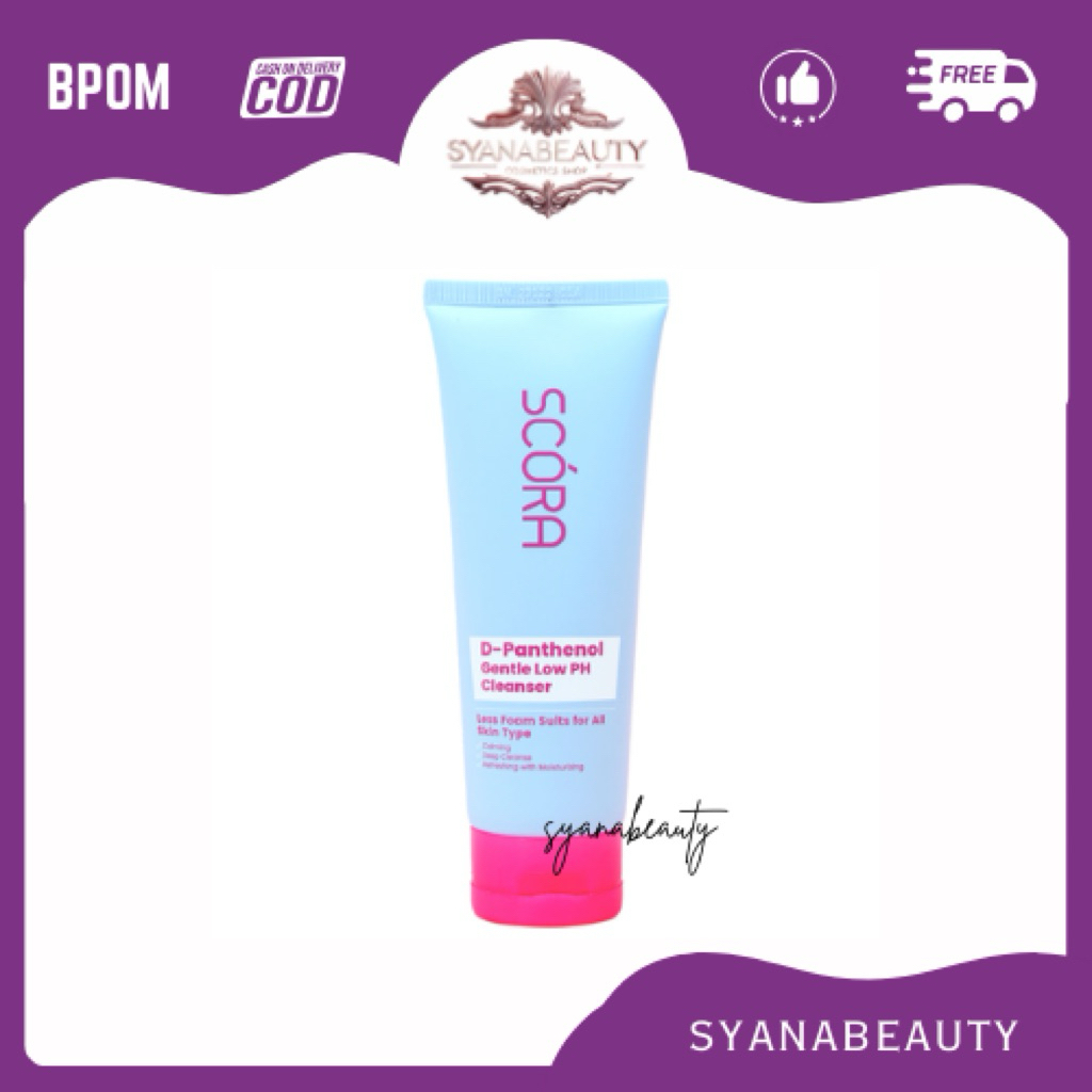 Jual SCORA D-Panthenol Gentle Low pH Cleanser 100ml Sabun Cuci Muka ...