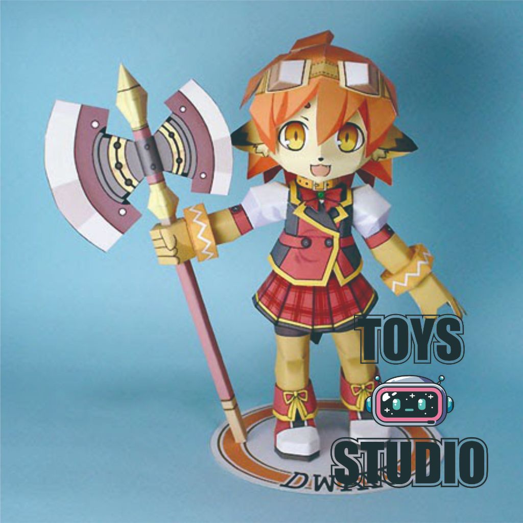 Jual Template Papercraft Model Class Of Heroes Dwarf | Shopee Indonesia