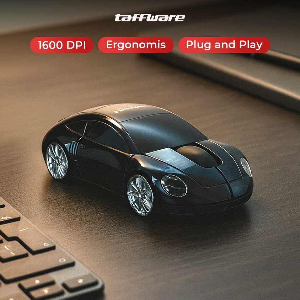 Jual Mouse Wireless mobil Ferrari unik Optical - Black i2184 | Shopee ...