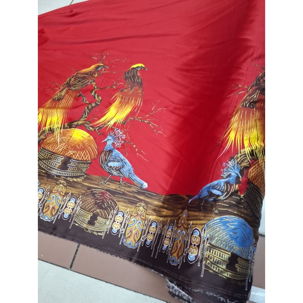 Jual NEW DESAIGN KAIN BATIK SUTRA HALUS MOTIF PAPUA PREMIUM, BATIK ...