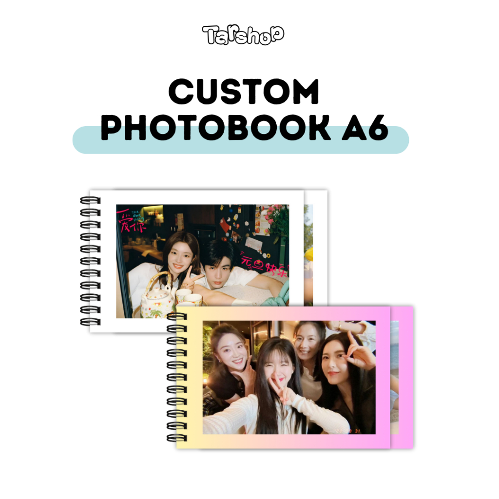 Jual Custom - Photobook A6 Spiral / K-pop / Non K-pop | Shopee Indonesia