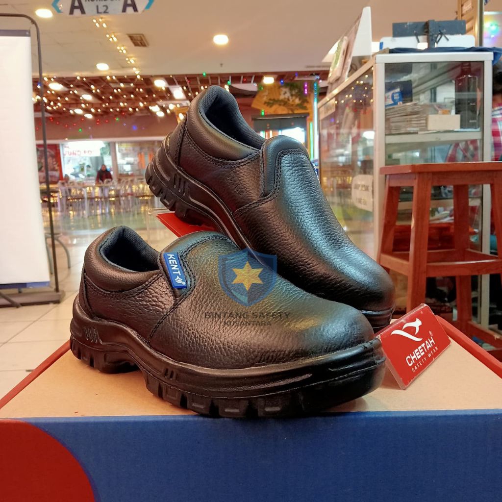 Jual Sepatu Safety Kent Papua 78106 Original - Safety Shoes Ujung Besi ...