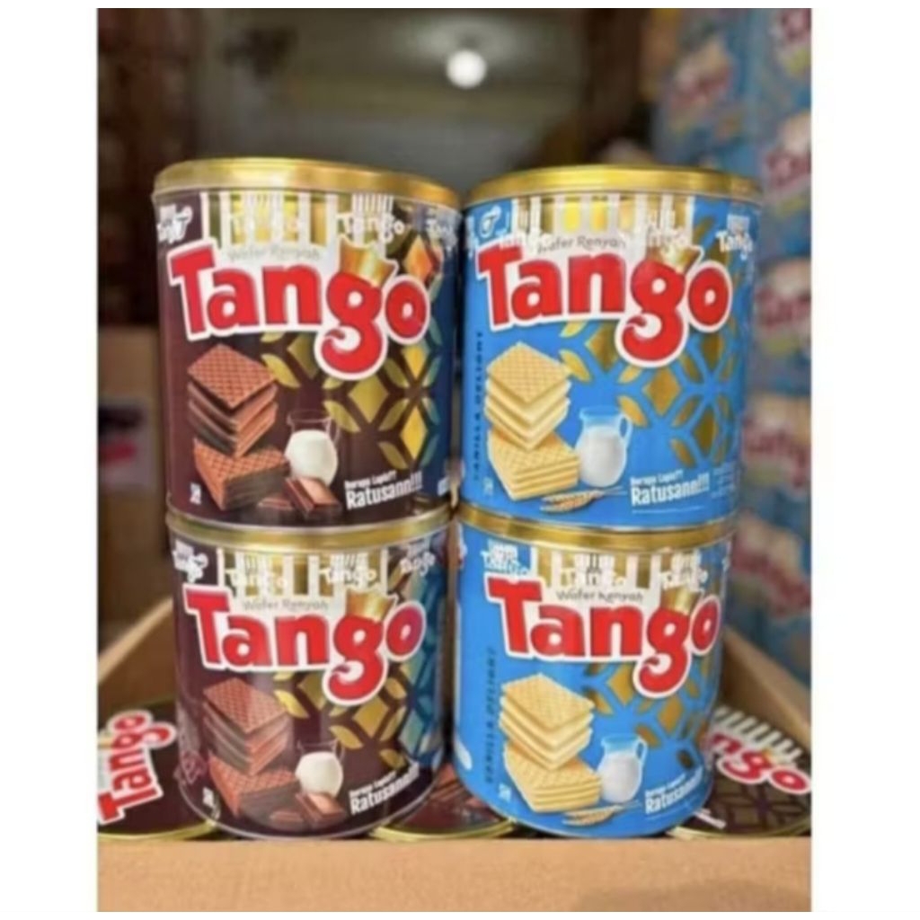 Jual Tango wafer cokelat kaleng (1 dus isi 6 kaleng) | Shopee Indonesia