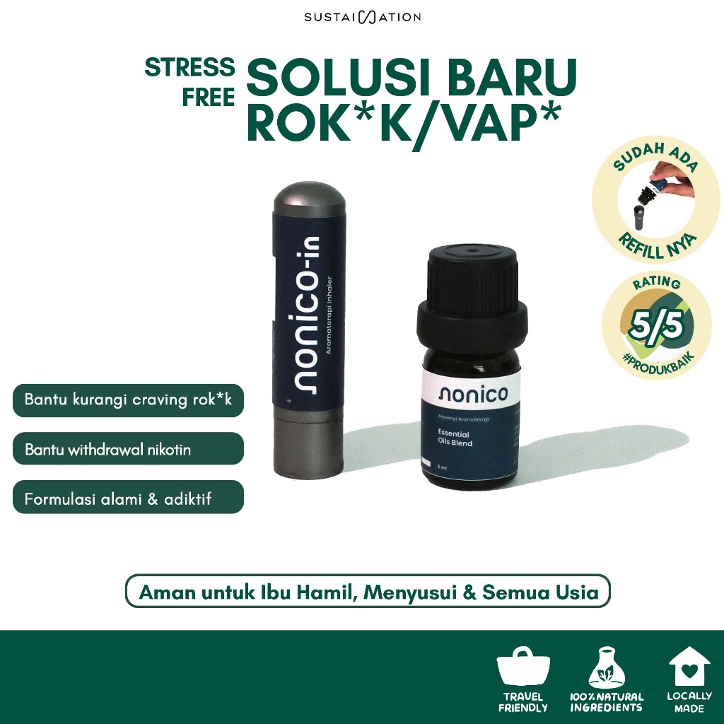 Jual Nonico Inhaler Alami untuk Kurangi Keinginan Merokok dan Tidak ...