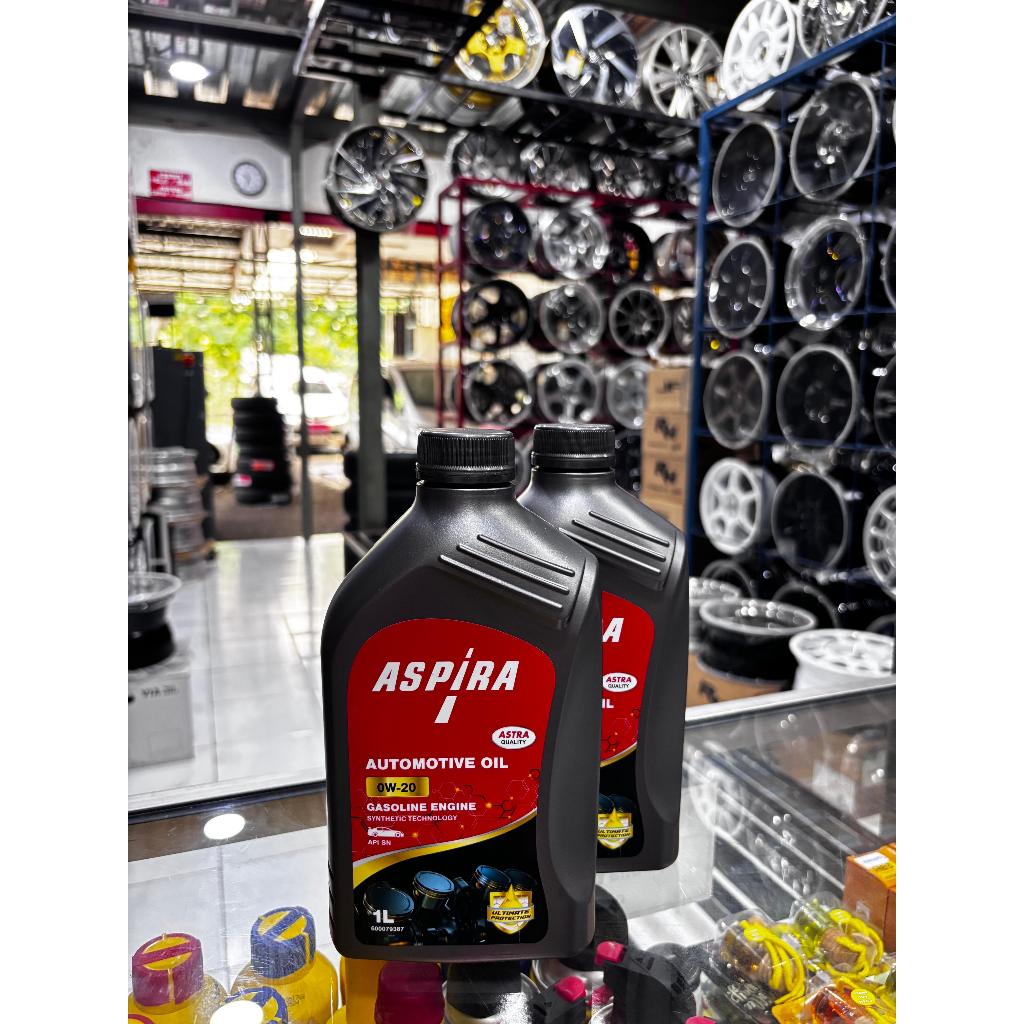 Jual Oli Mesin Mobil 0W-20 ASPIRA Oil 1L API SN ORIGINAL SNI ...