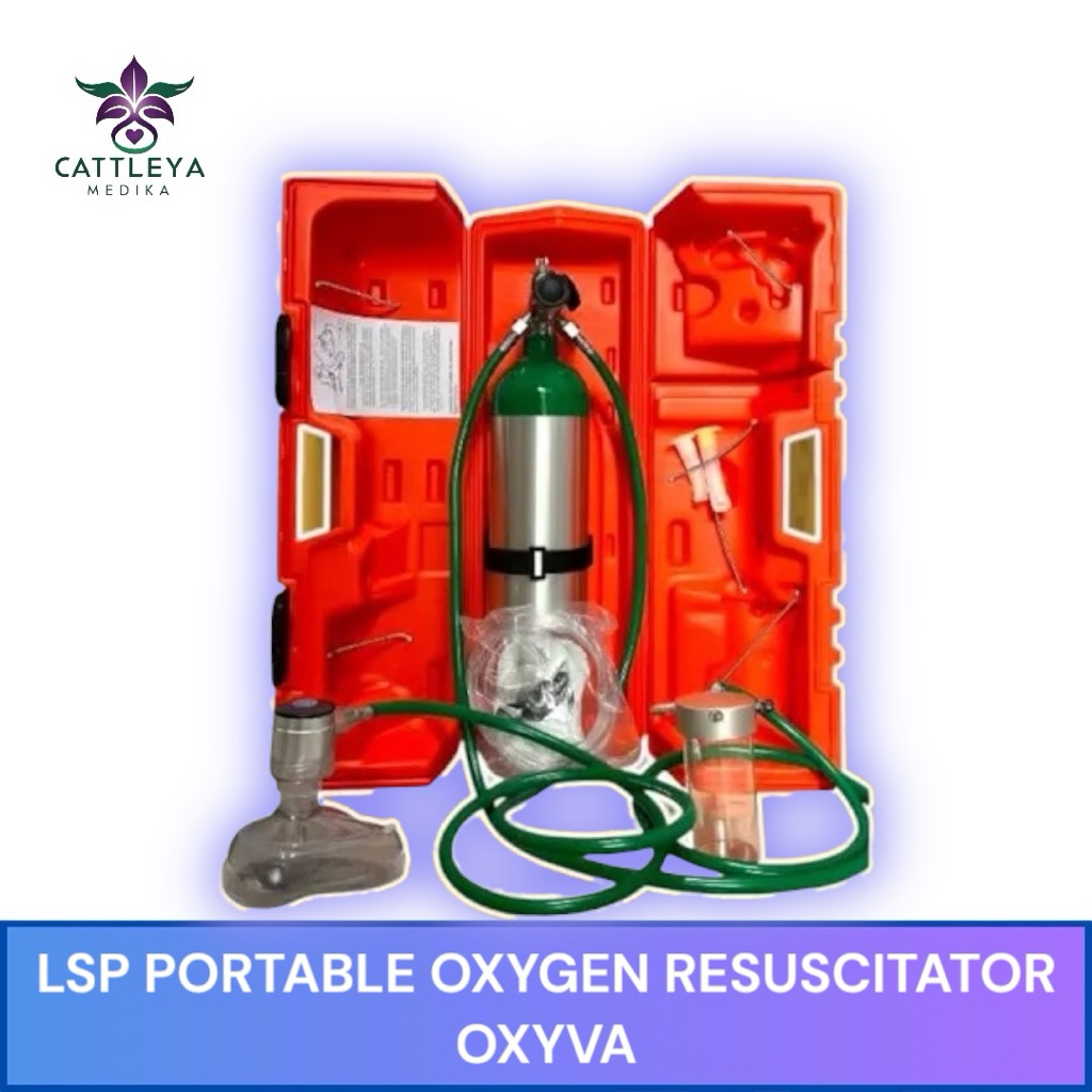 Jual OXYVA LSP PORTABLE OXYGEN RESUSCITATOR / Life Saving Portable Neo ...