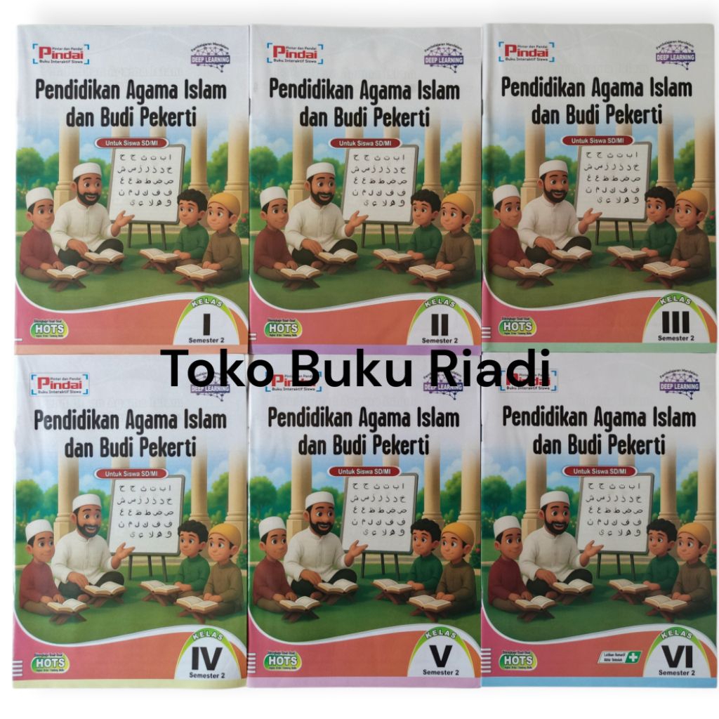 Jual LKS PINDAI PAI KELAS 1-6 SD SEMESTER 2 ~EDISI DEEP LEARNING 2025 ...