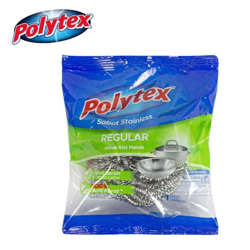 Jual POLYTEX Sabut Stainless Steel Regular 12,5 gr | Shopee Indonesia