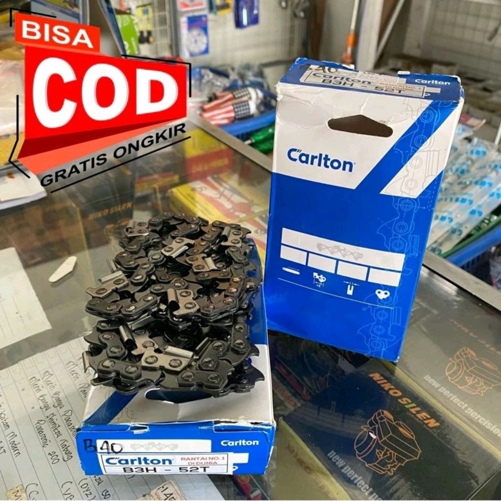 Jual Rantai Senso Chain Saw Carlton 36 Inch 52T Belah&Potong SERBAGUNA ...
