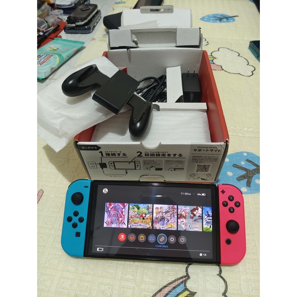 Jual Nintendo switch oled CFW full set 256GB | Shopee Indonesia