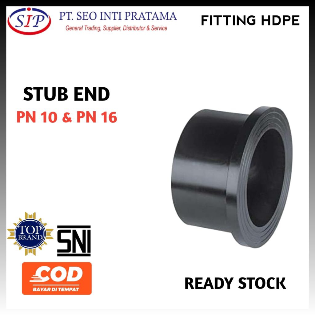 Jual Stub End HDPE 500mm Butt Fusion - Fitting Sambungan Pipa HDPE ...