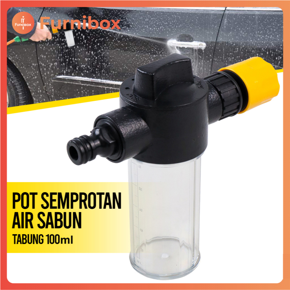 Jual Dispenser Sabun Semprotan Selang Air Sabun Cuci Steam Mobil Motor ...