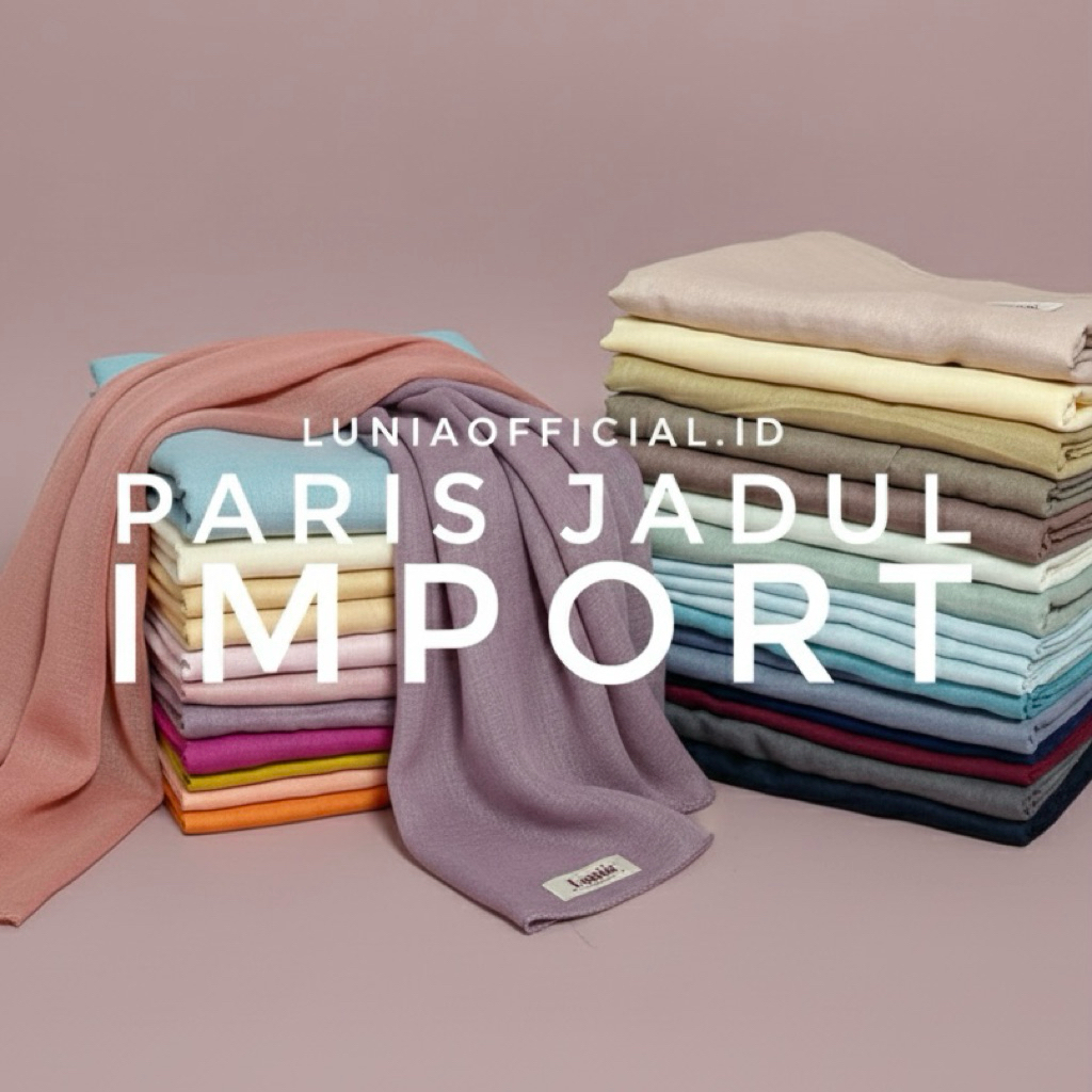 Jual Luniaofficial.id - Paris Jadul Import Premium Hijab Segi empat ...