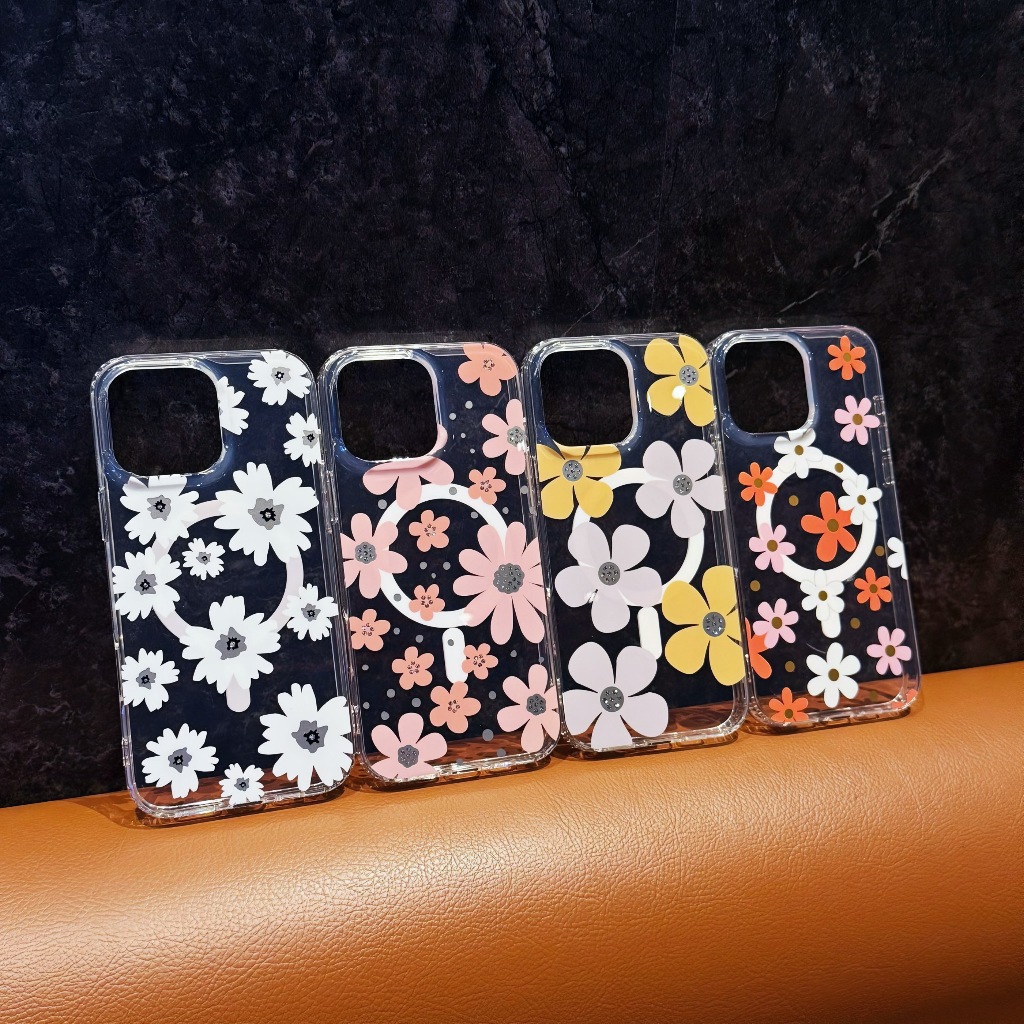 Jual MAG FLOWER WILDLEAF BLOOM MAGSAFE CLEAR CASE IPH 14-17 PRO MAX ...
