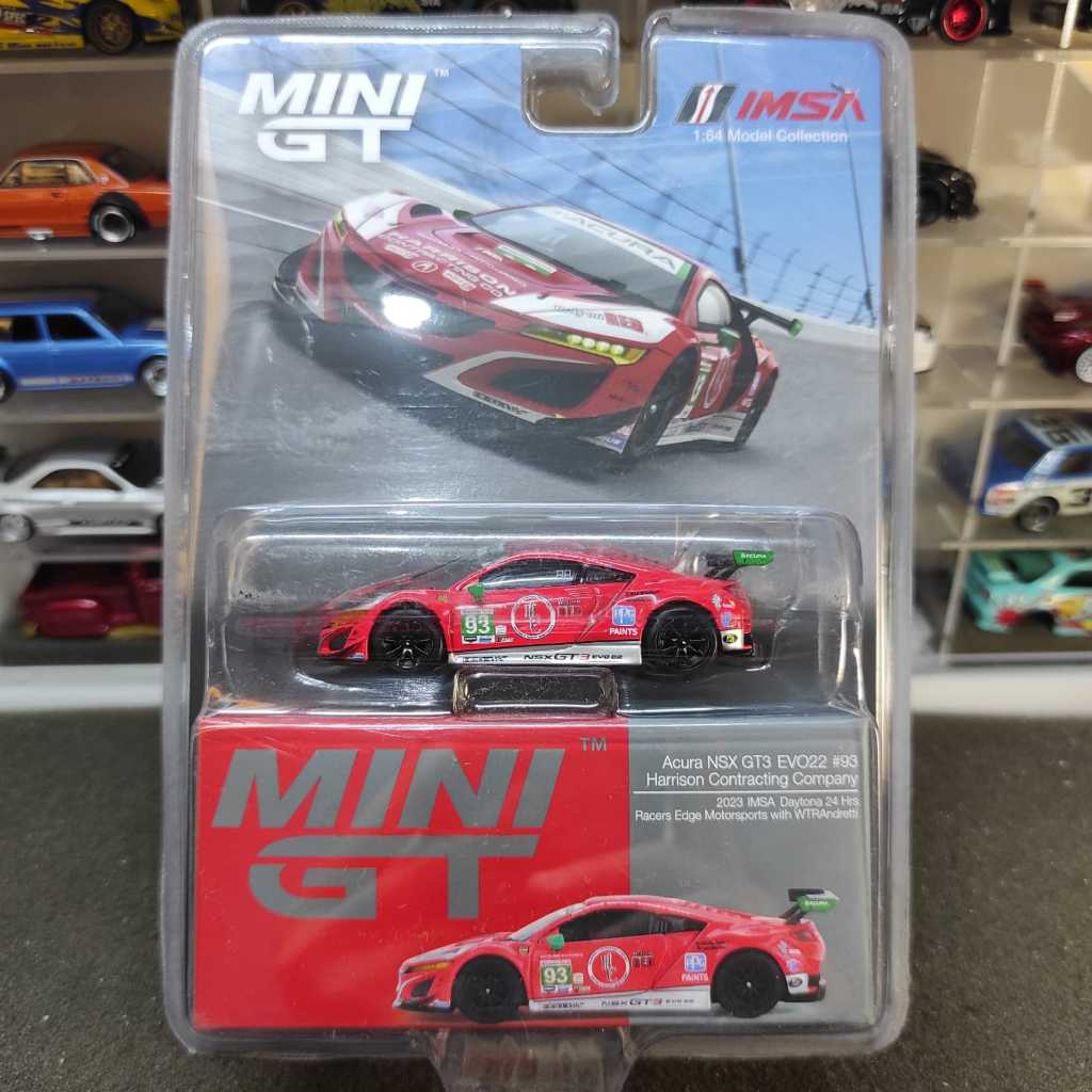 Jual Mini GT 617 Acura NSX GT3 EVO22 #93 Harrison Contracting Company ...