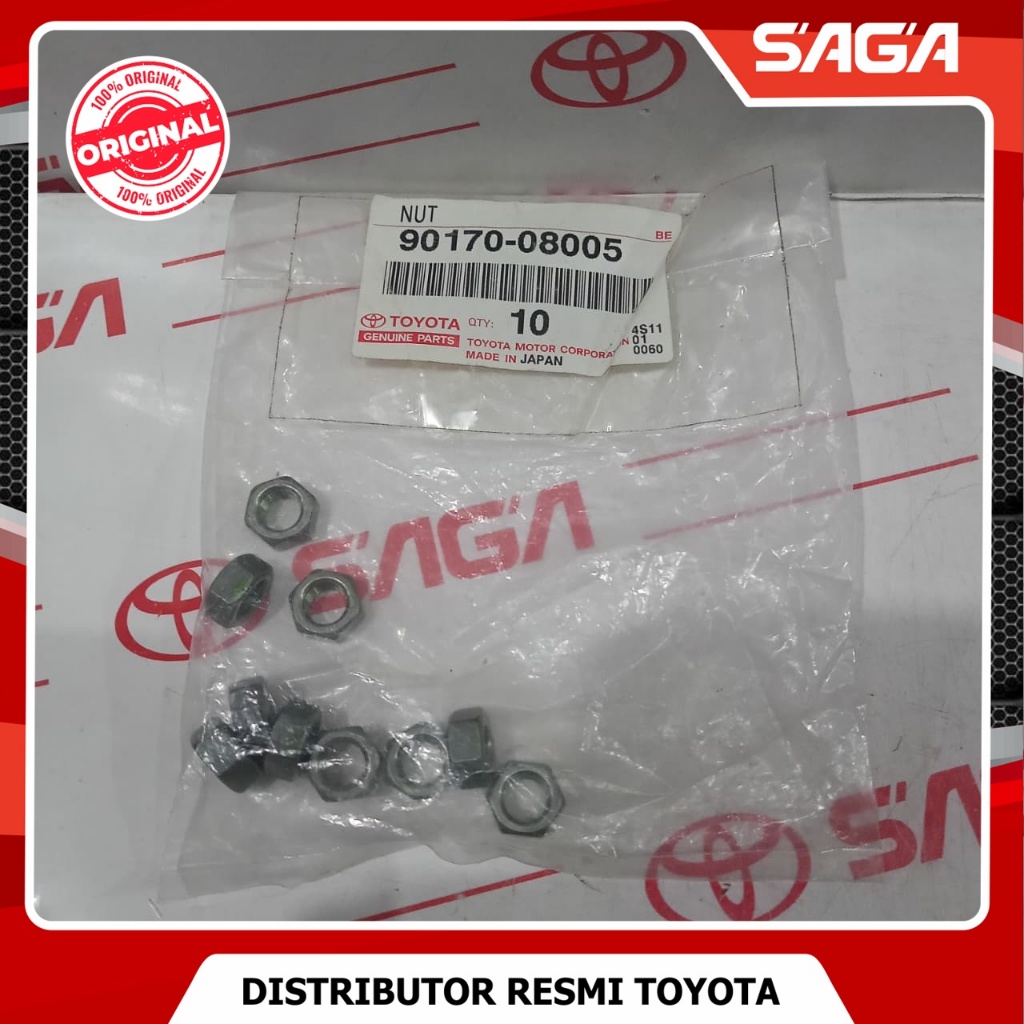 Jual SAGA | Mur Setelan Klep Corolla DX & Kijang 4k Original 90170 ...