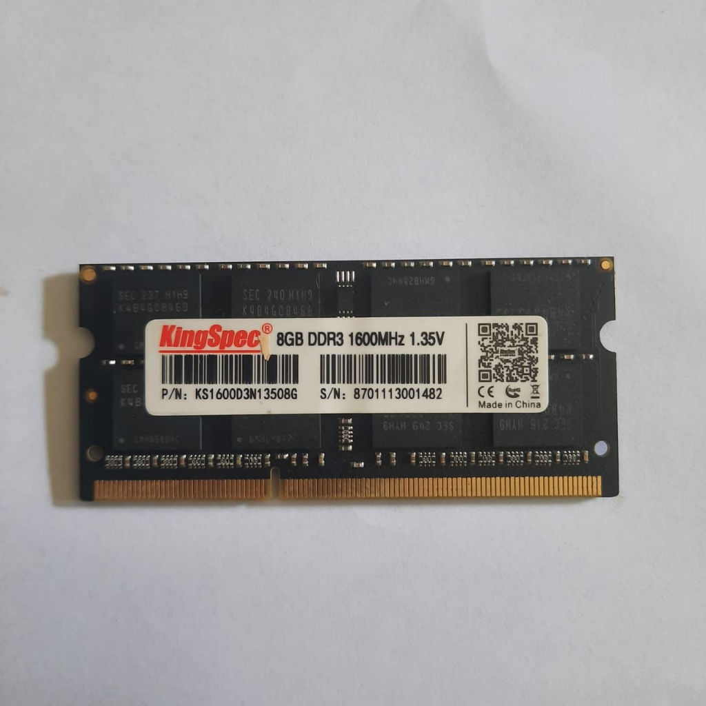 Jual Ram Laptop DDR3L 8GB PC 12800 1600MHz Sodimm memory memori ...