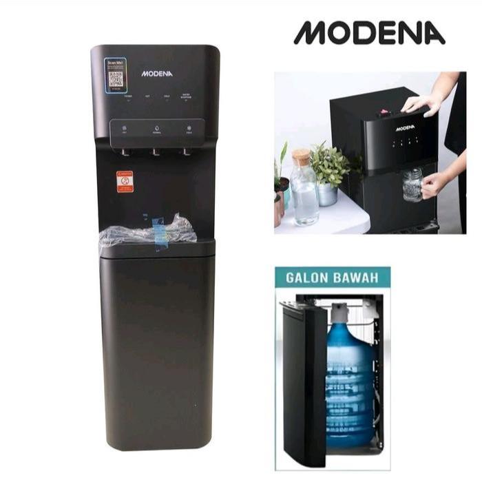 Jual MODENA Dispenser Galon Bawah MODENA DD 1360 EGBK Low Watt 3 Kran ...