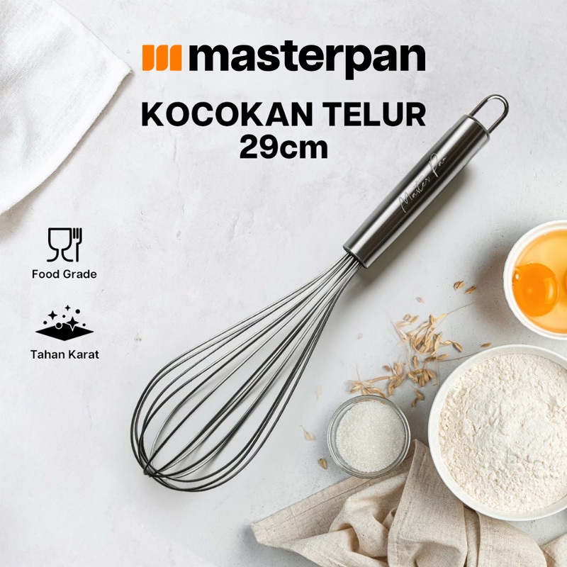 Jual Master Pan Kocokan Telur 29 cm Egg Whisk | Shopee Indonesia