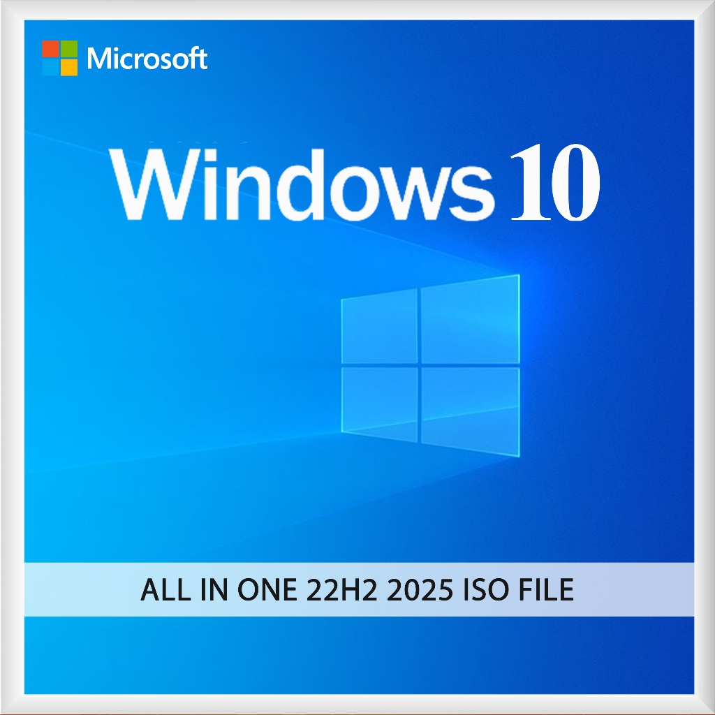 Jual [ISO FILE] Windows® 10 AIO 2025 + Product Key || 64-Bit || Email ...