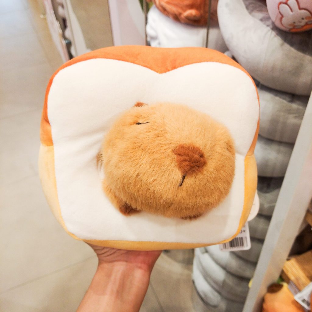 Jual Boneka Plush Toy Capybara Roti Inner Detachable Bread | Shopee ...