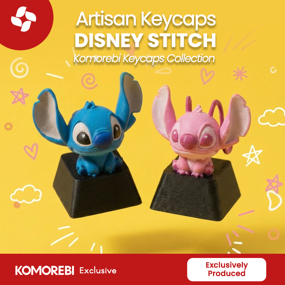 Jual Keycap Artisan Disney Stitch Angel Lilo & Stitch Mechanical ...