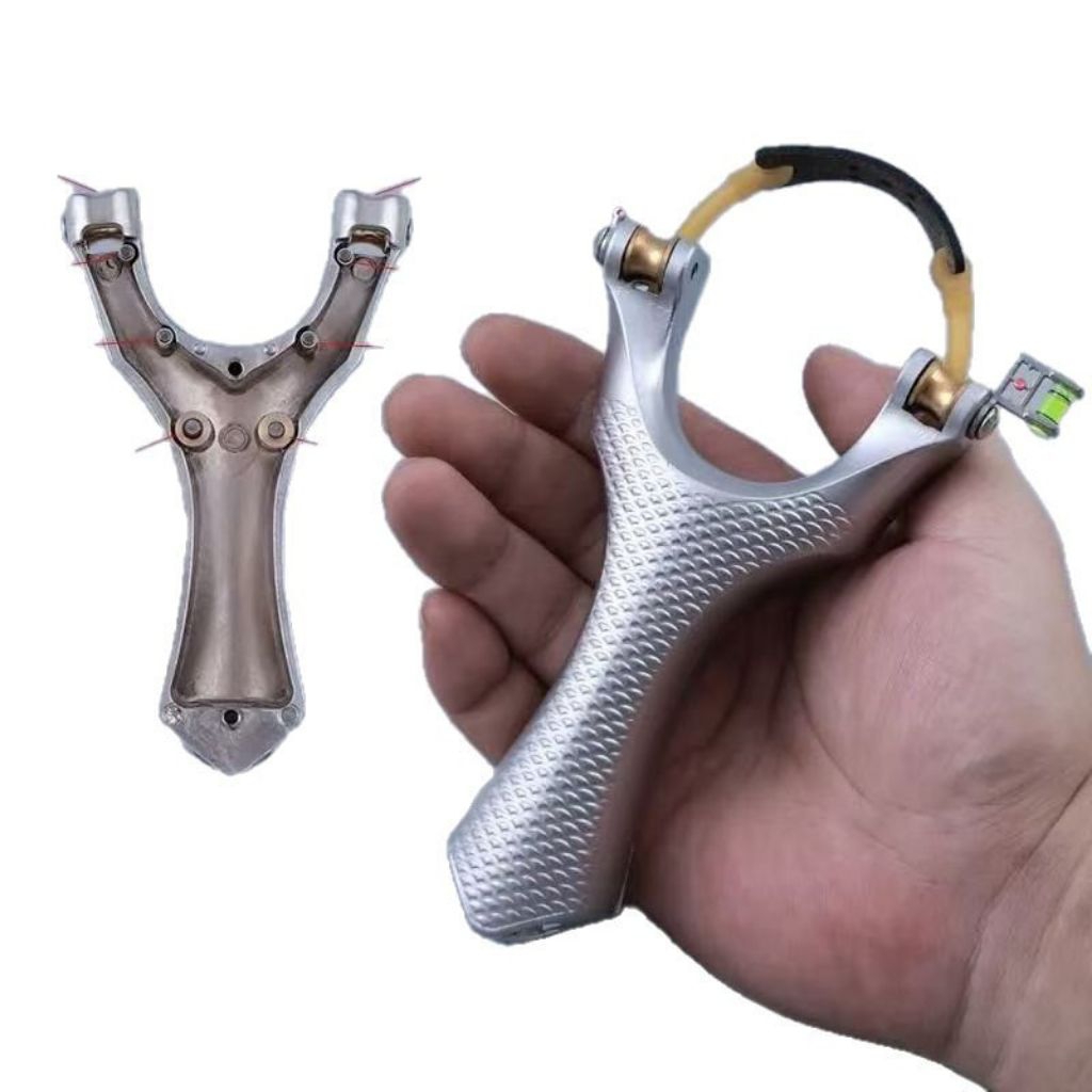 Jual ketapel slingshot modern dengan 8 roll with rubber tube | Shopee ...